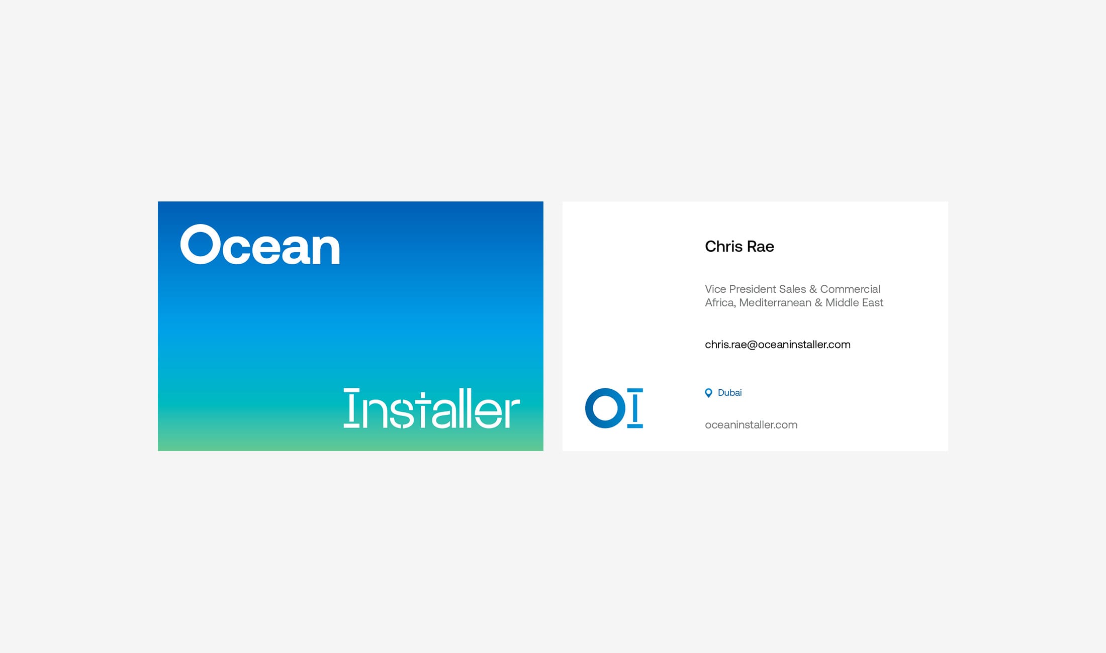 Ocean Installer Identity - Project Neon
